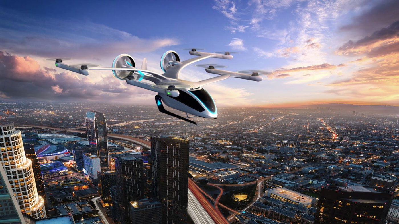 Les taxis volants vont décoller en 2021 à Los Angeles