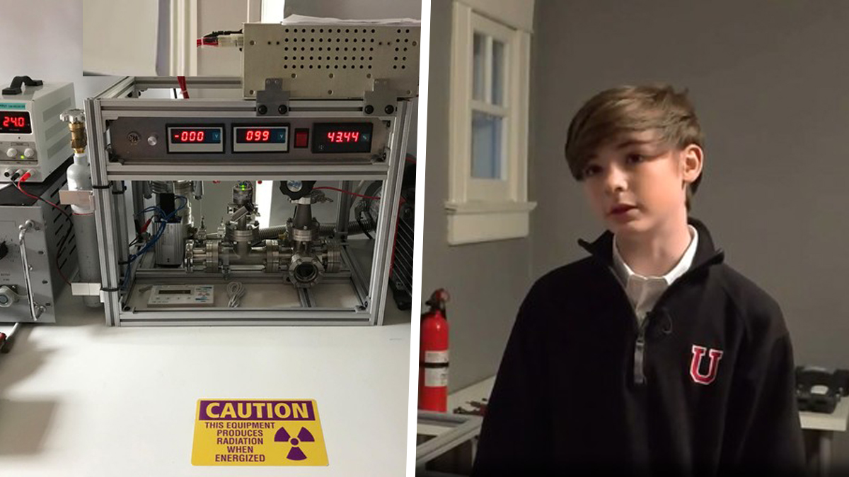 A 12 ans, il devient le plus jeune à avoir jamais construit un réacteur ...